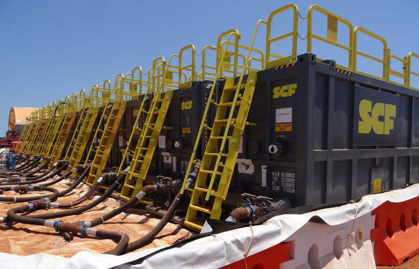 Store from 37,000L to over 1,000,000L of liquid on site