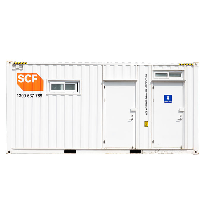 20ft Ablution Block | Enable your team to release the load | SCF