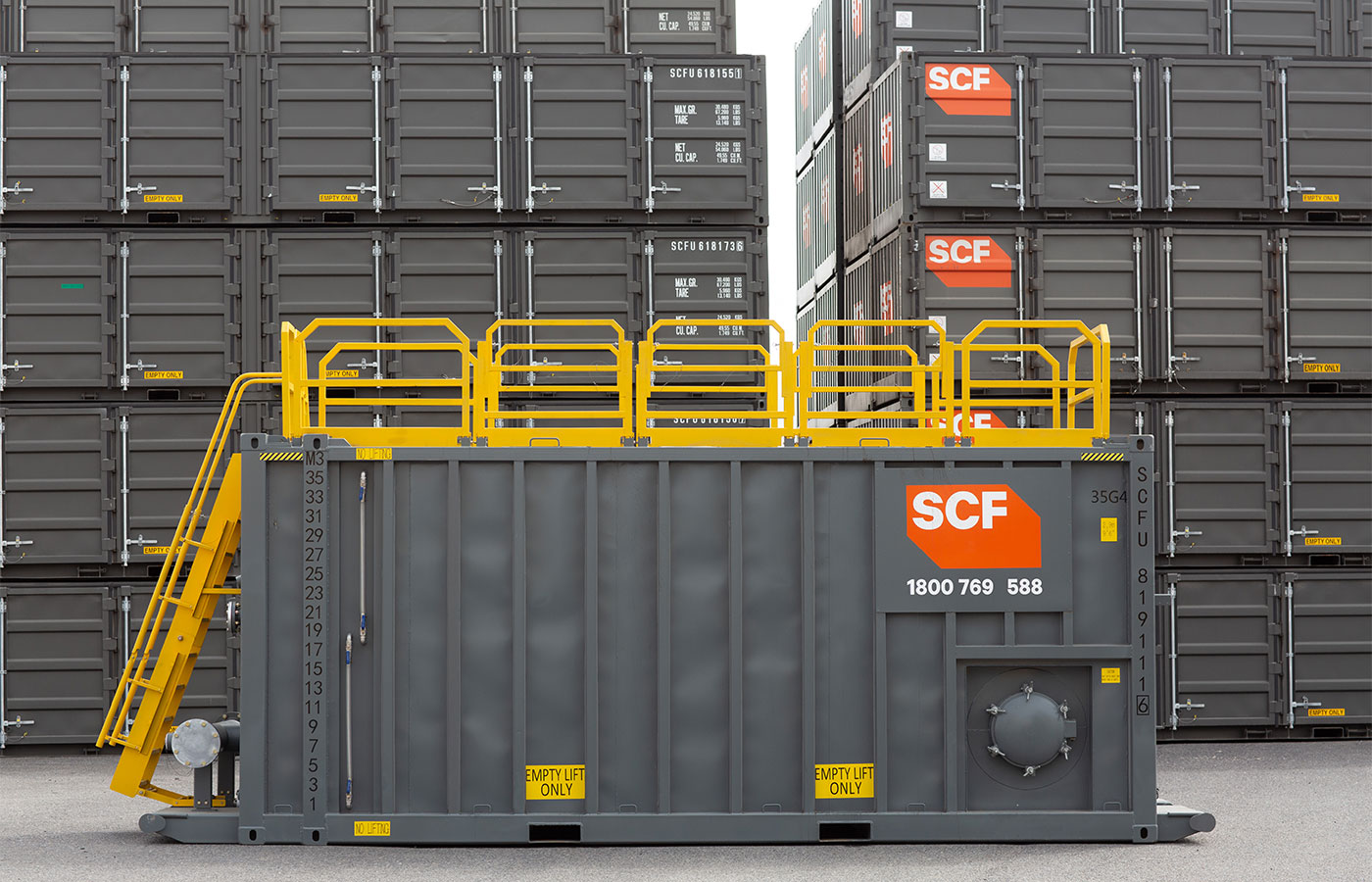 25ft Mixing Tank | Easy Onsite Bulk Liquid Storage | SCF