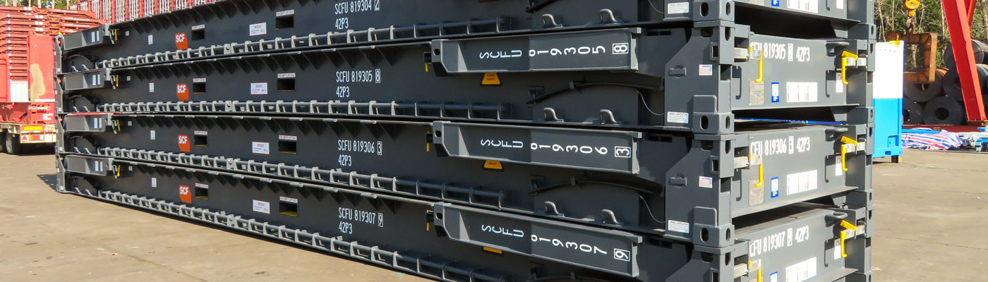 Flat Rack Containers for Sale & Hire | Transport Bulky Cargo | SCF