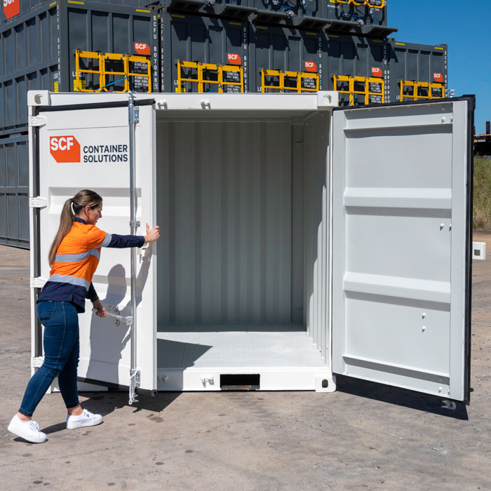 8ft Shipping Container | Mini Solution For Indoor & Outdoor Storage | SCF