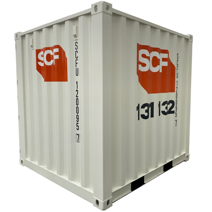 8ft Shipping Container | Mini Solution For Indoor & Outdoor Storage | SCF