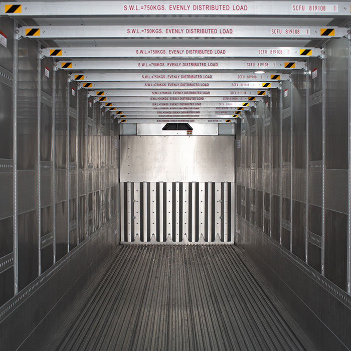 48ft Refrigerated Container | Up to 48 temp-controlled pallets