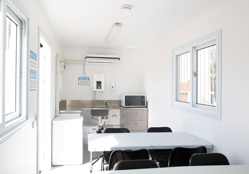 20ft Lunch Room | Eat lunch in style...onsite | SCF