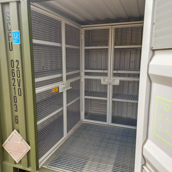 6ft Tricon Shipping Containers for Sale & Hire | SCF