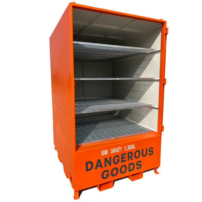 Chemical Storage Cabinet 1 Pallet Wide | SCF
