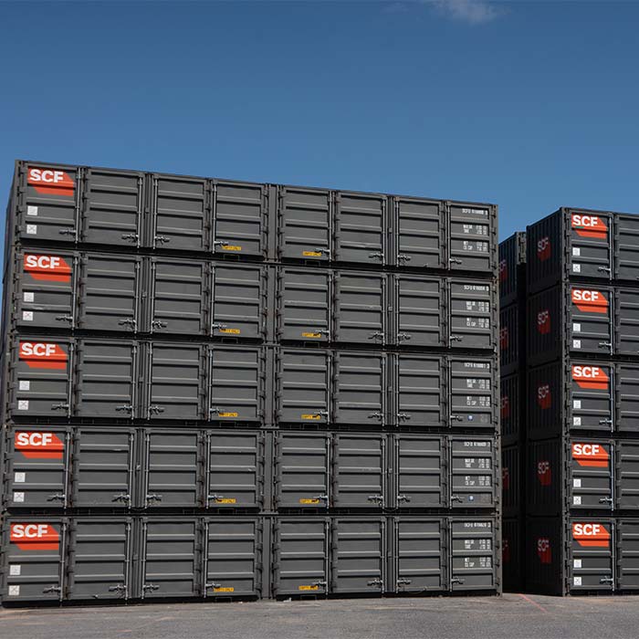 40ft Half Height Shipping Container | SCF