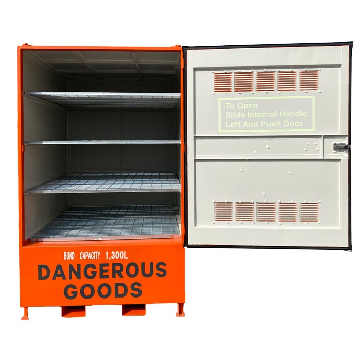 Chemical Storage Cabinet 1 Pallet Wide | SCF