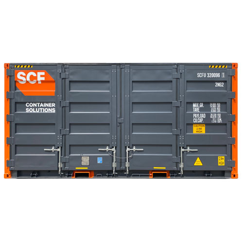 20ft Double Side Door Container | Full double side access | SCF